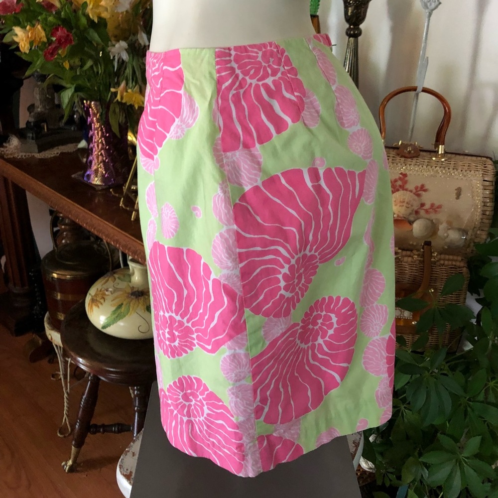 Vintage Lilly Pulitzer White Label Nautilus Shell Pri… - Gem